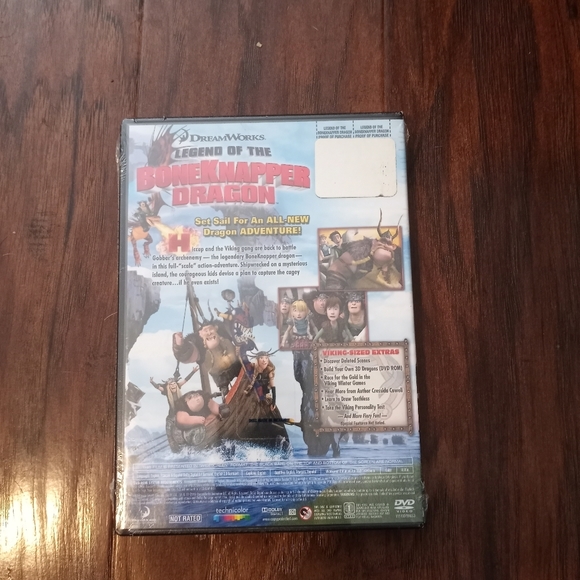 Dreamworks | Media | Dreamworks Legend Of The Boneknapper Dragon On Dvd ...